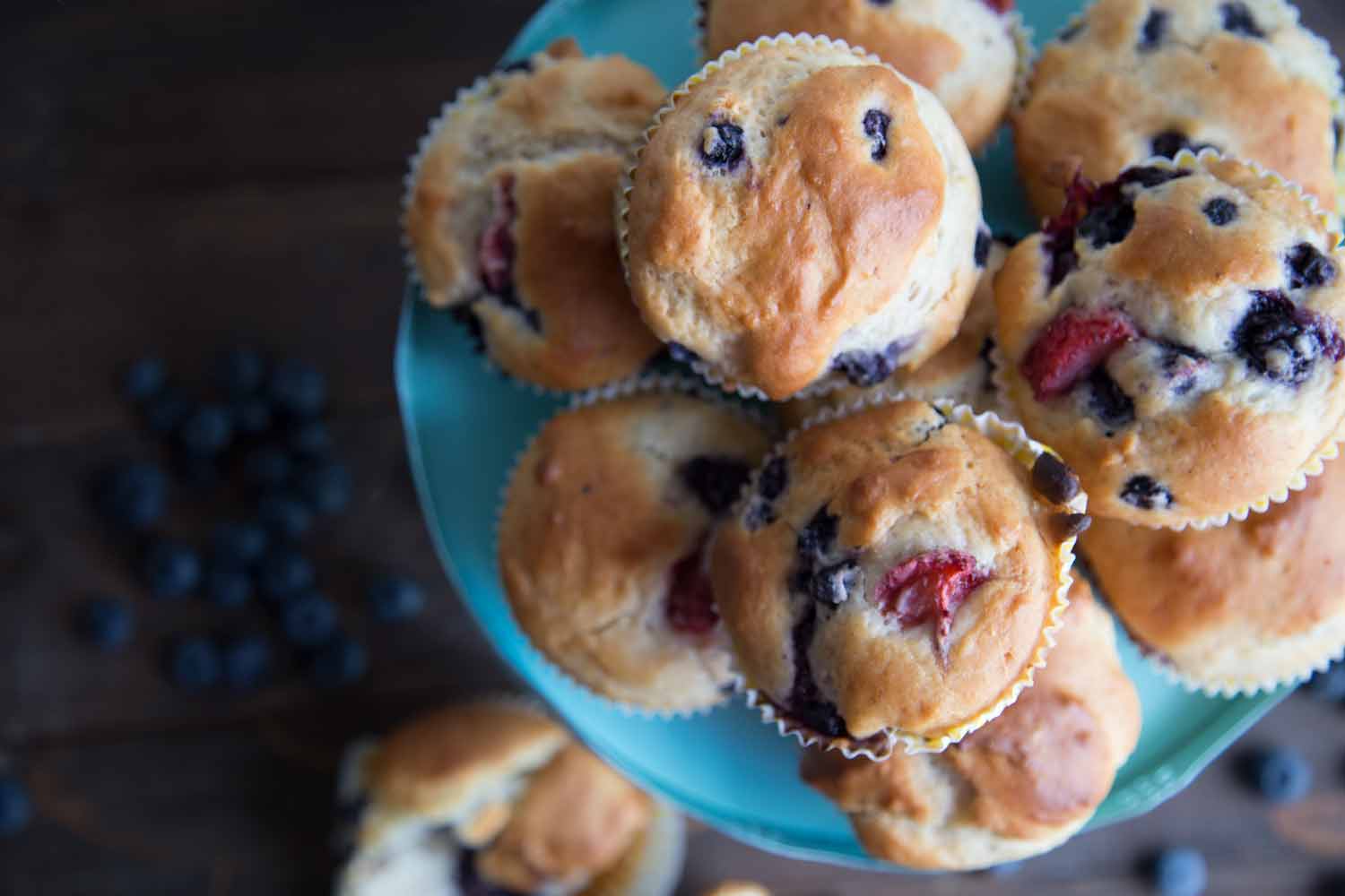 Muffins aux petits fruits pour passer ses restes de congélo ! » Cinq ...