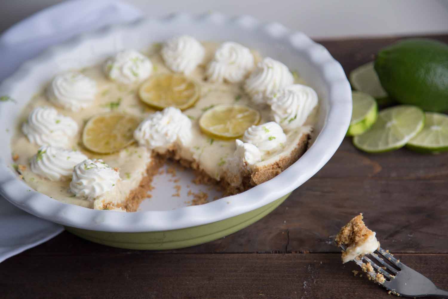 Tarte à la lime SANS CUISSON » Cinq Fourchettes