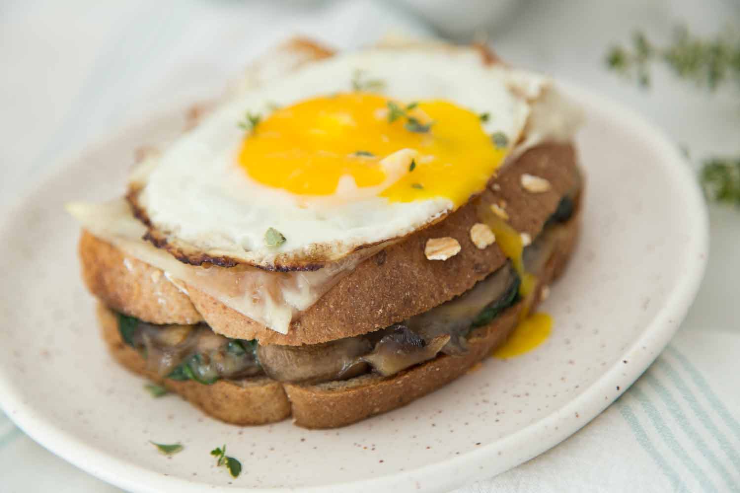 Croque-madame santé » Cinq Fourchettes