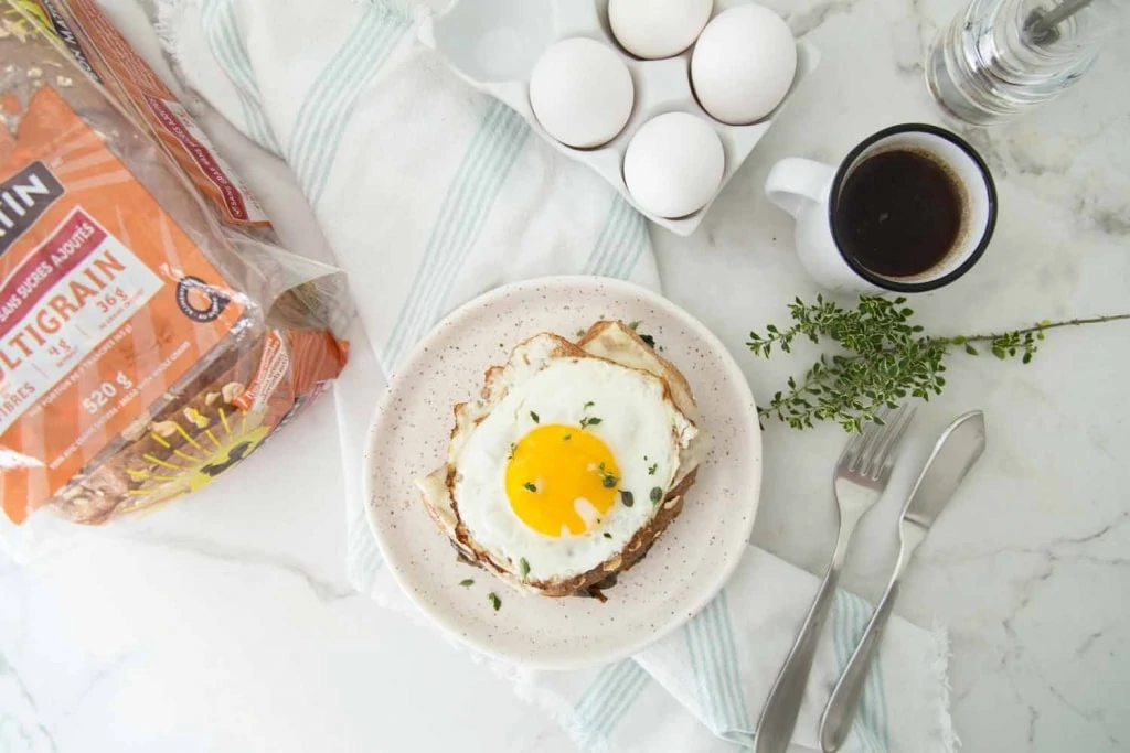 Croque-madame santé » Cinq Fourchettes