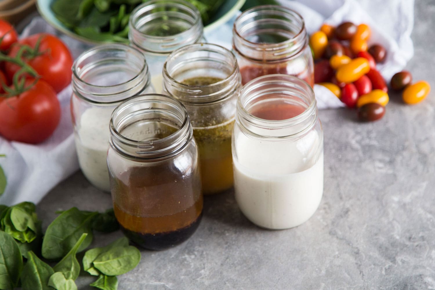 6 sauces et vinaigrettes à salade maison ! » Cinq Fourchettes