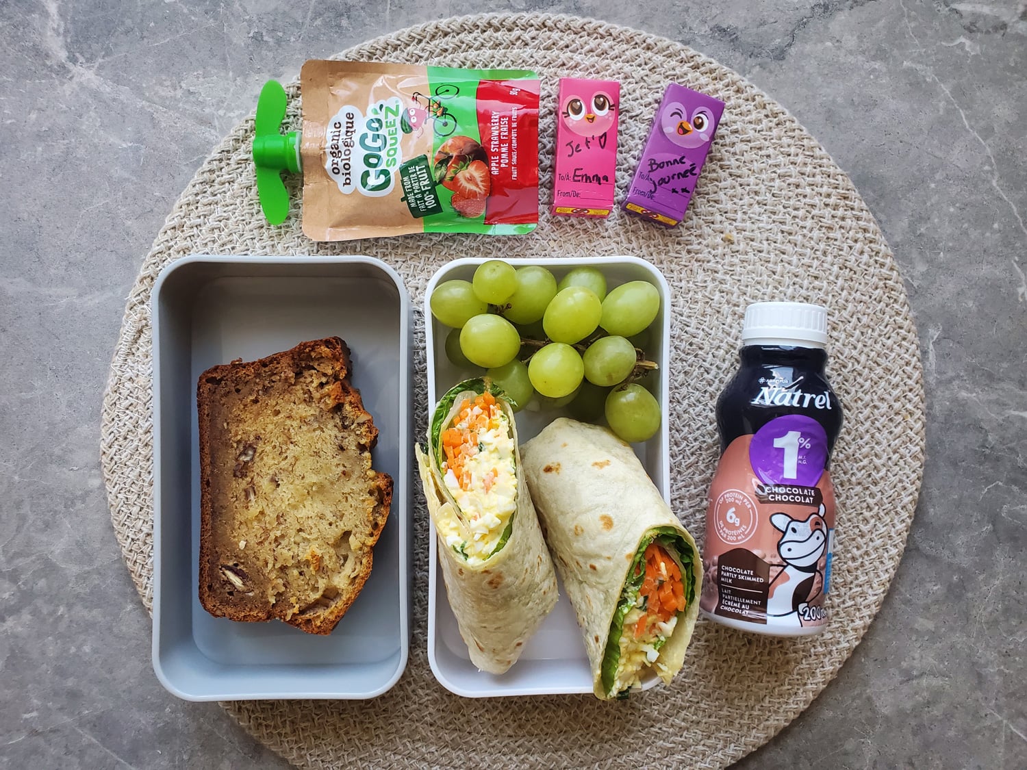 Idées de lunchs #15 » Cinq Fourchettes