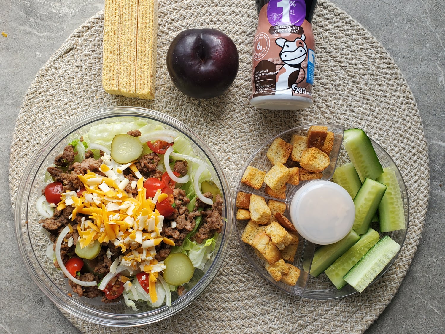 Idées de lunchs #16 » Cinq Fourchettes