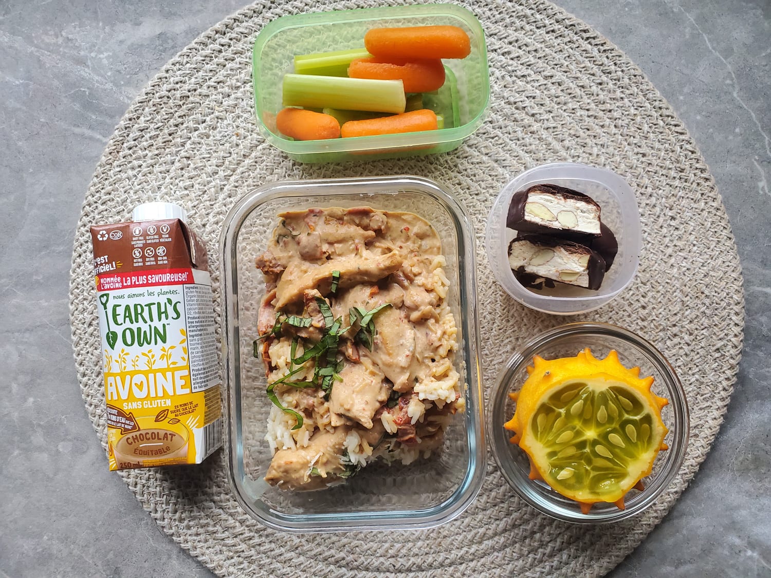 Idées de lunchs #23 » Cinq Fourchettes