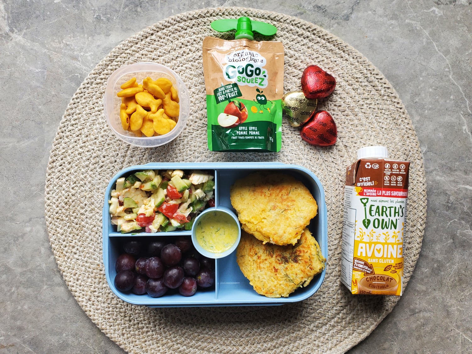 Idées de lunchs #25 » Cinq Fourchettes