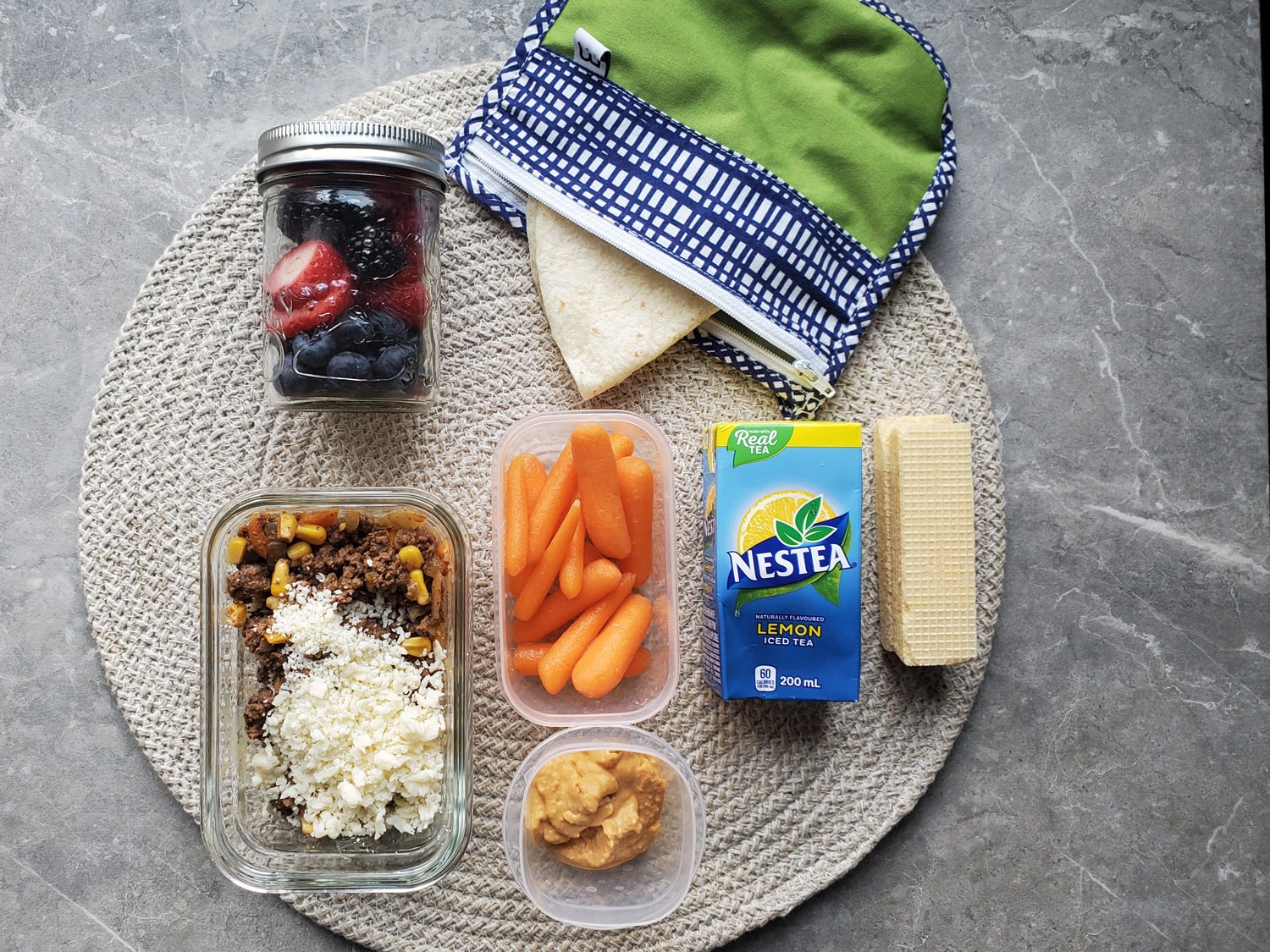 Idées de lunchs #25 » Cinq Fourchettes