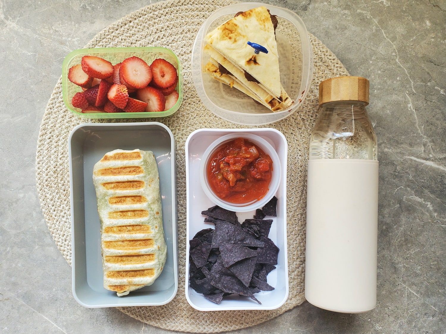 Idées de lunchs #25 » Cinq Fourchettes