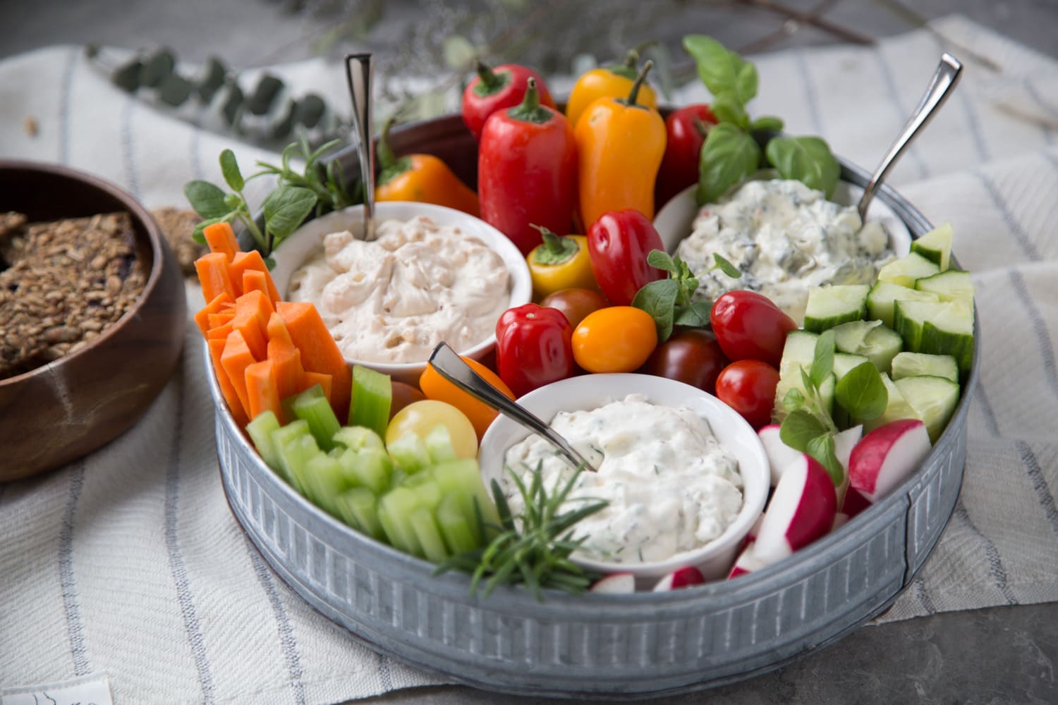 3 trempettes classiques à servir avec vos crudités » Cinq Fourchettes