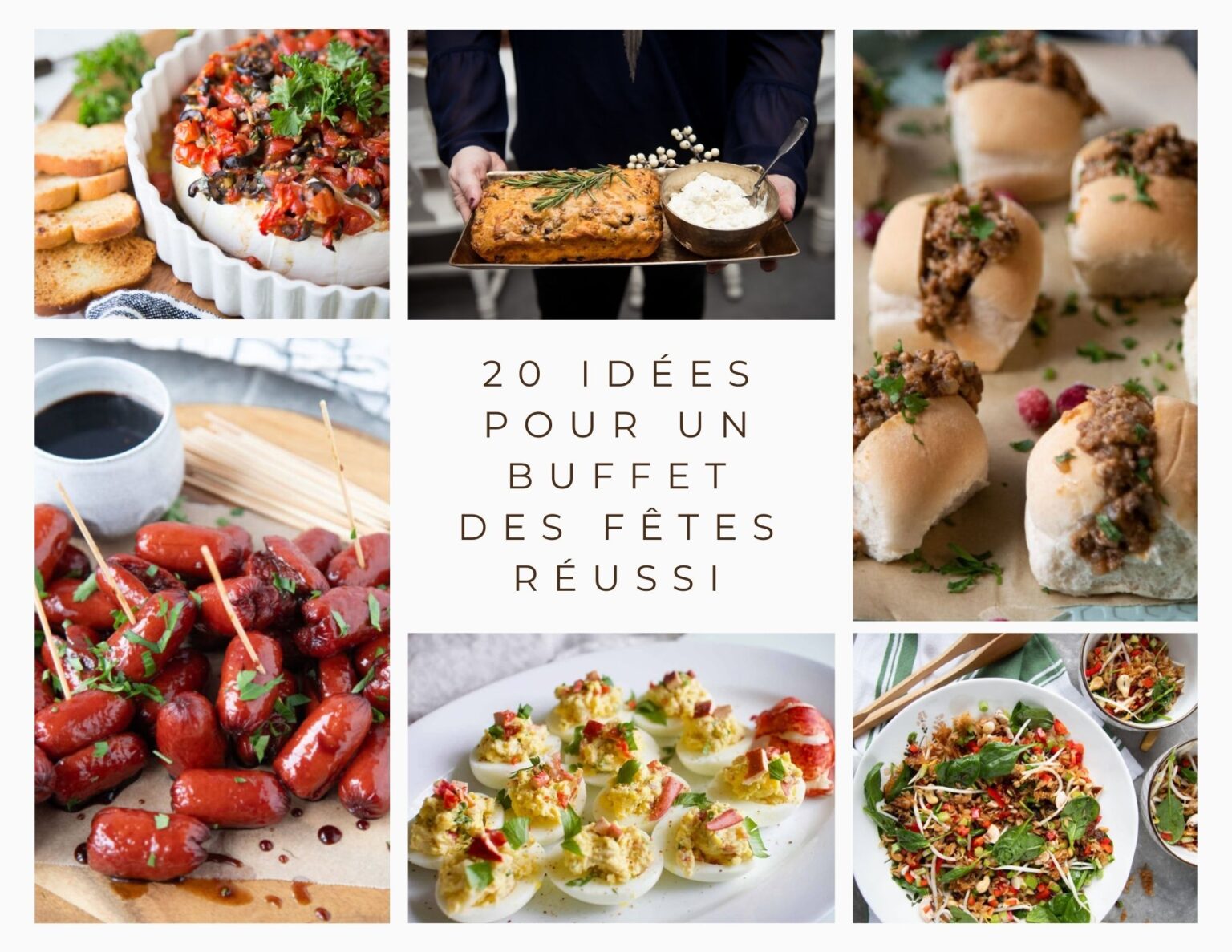 20 idées pour le buffet du temps des fêtes » Cinq Fourchettes